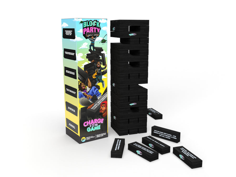 Block Party Tower Stacking Game - Fun & Challenging Blocks – Charge It ...